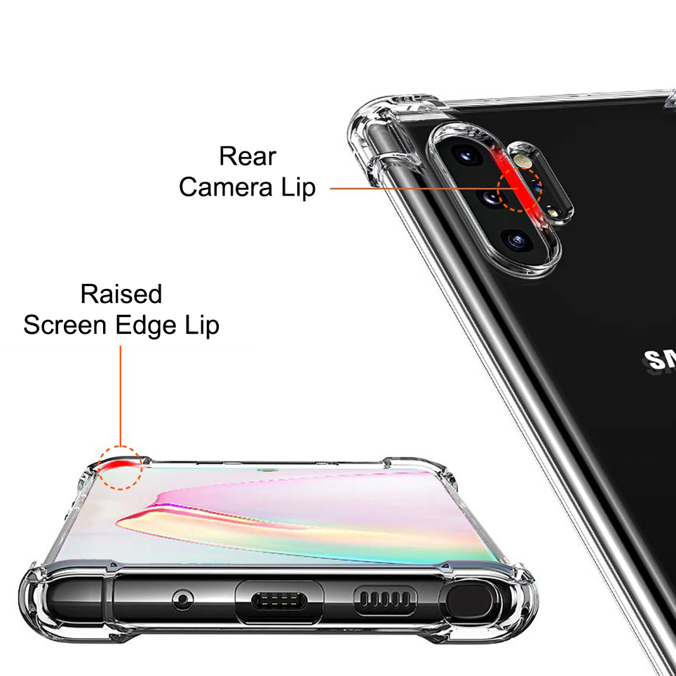 Flexi Shockproof Case for Samsung Galaxy Note 10+ (Clear)